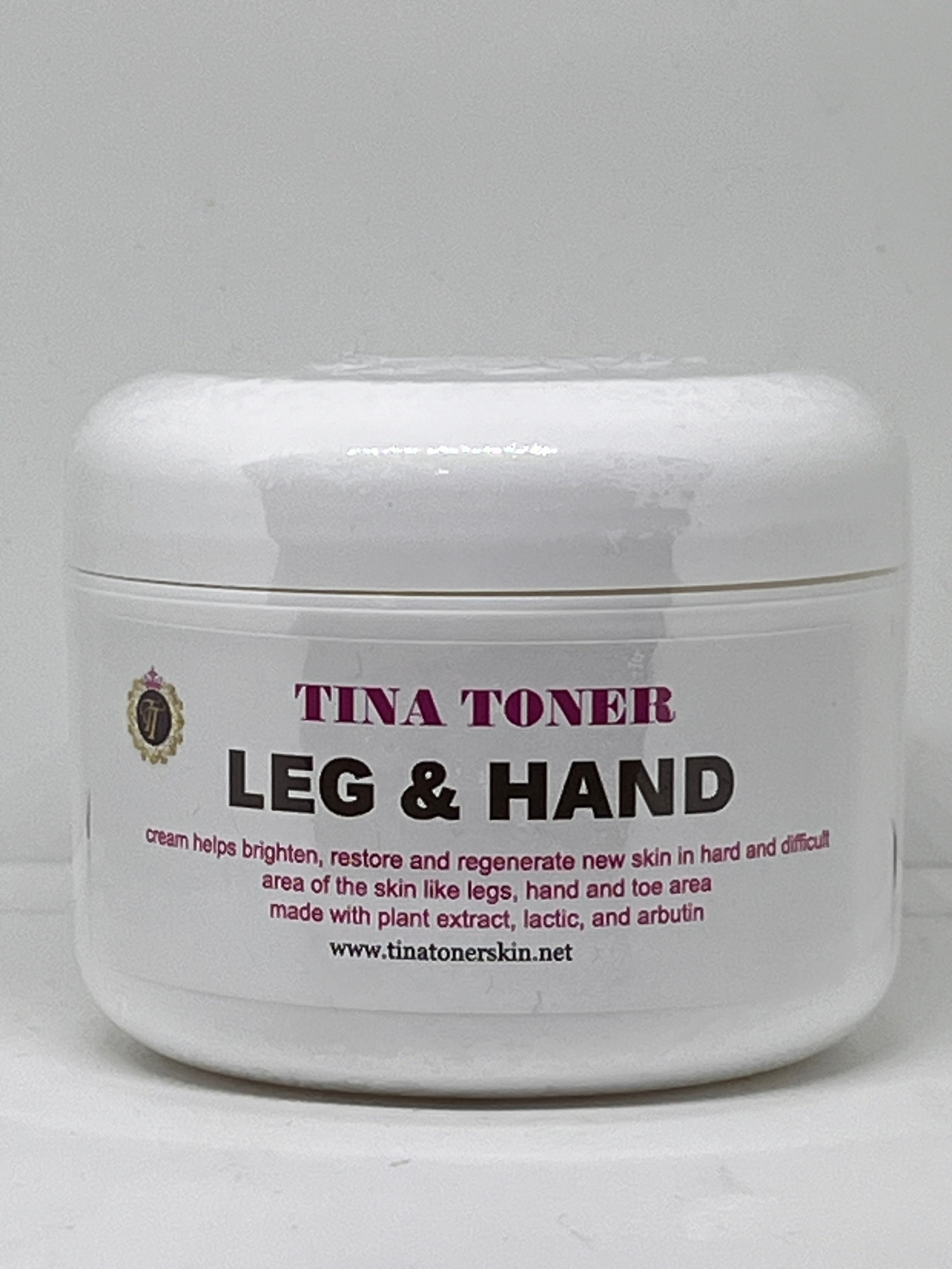 Tina Toner Leg Cream 8 oz – TINA TONER SKIN USA