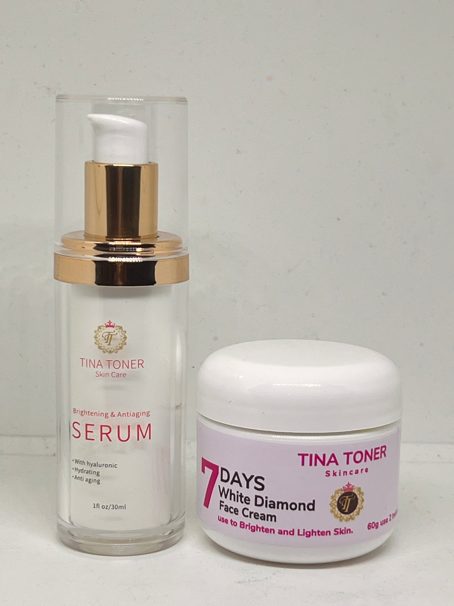 7 DAY FACE CREAM set – TINA TONER SKIN USA